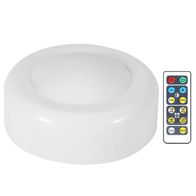 WIRELESS TOUCH SENSOR Adjustable LED Lights Under Kitchen Cabinets ...