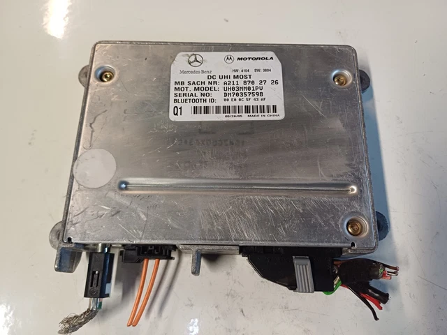 K10B-3 MERCEDES BENZ W203 W211 Commande Bluetooth Téléphone A2118702726 ...