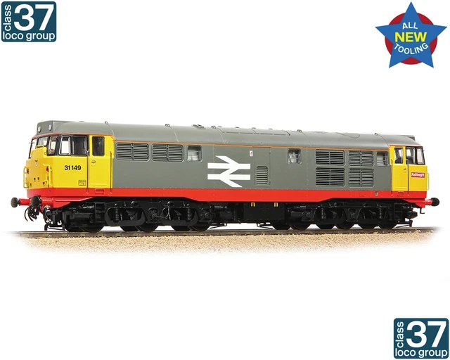 BACHMANN 35-821A CLASS 31/1 (Refurbished) 31149 BR Railfreight (Red ...