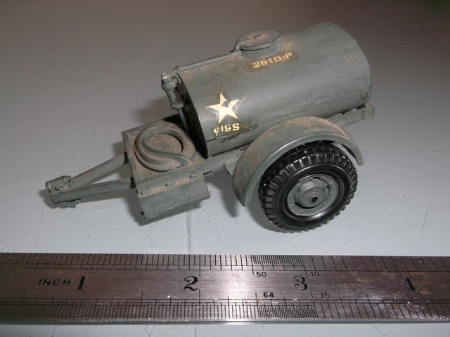 WW2 US MILITARY Fuel Tank Trailer , Model kit painted built , See all ...