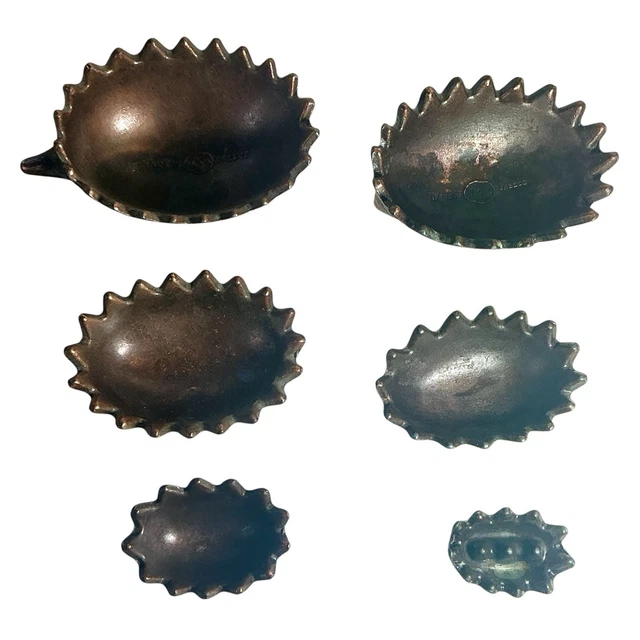 WALTER BOSSE (1904-1979) Cendrier gigogne "hérisson" en métal 531 g EUR ...