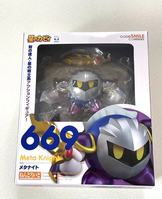 KIRBY META KNIGHT Nendoroid Figure #669 Good Smile Company Japan Anime ...