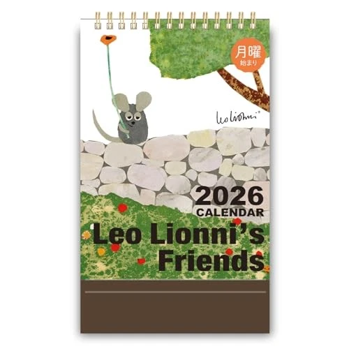 CALENDRIER DE BUREAU Gakken Stafle 2026 Leo Lionni (Commence Lundi) EUR 29,92 - PicClick FR