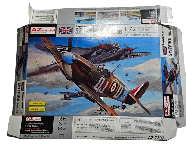 AZ MODEL CAT No: AZ7307 Aircraft 1:72 Scale Plastic Model Kit In Box ...