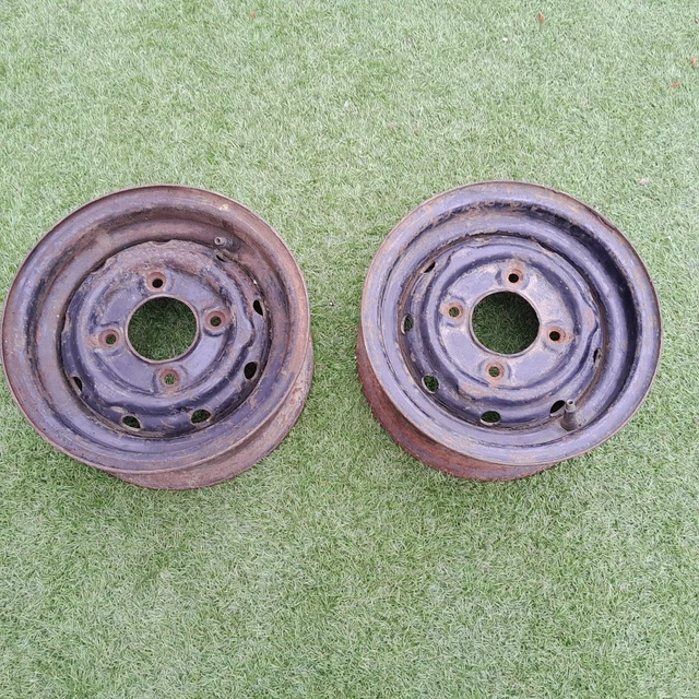 CLASSIC MINI COOPER S WHEELs LP883 GENUINE USED BMC PART unrestored ...