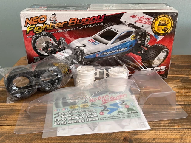 TAMIYA DT03 NEO Fighter 58587 Body Shell, Decals, Wheels and Tyres, Box ...