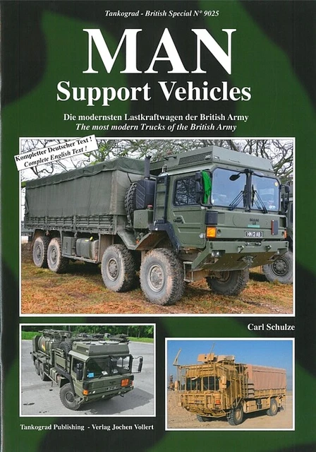 TANKOGRAD 9025: MAN Support-Vehicles of British Army LKW-Modellbau ...