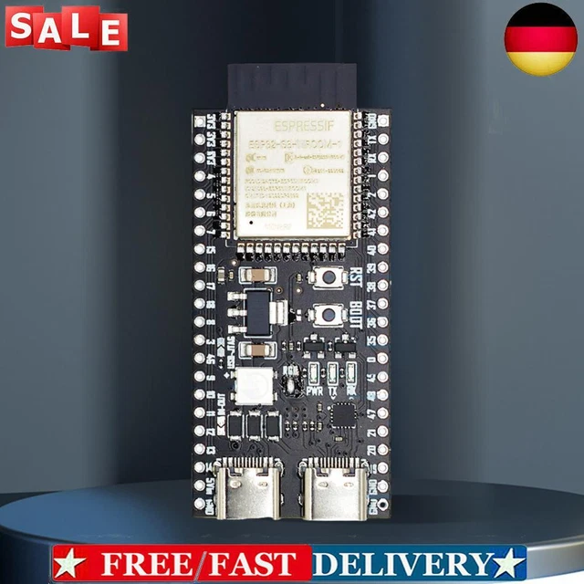 ESP32/ESP32-S3/ESP32-C3 SCHEDA DI sviluppo ESP32-S3-DevKitC-1 modulo WiFi+BT BLE EUR 10,11 ...