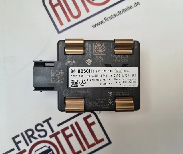 ORIGINAL MERCEDES-BENZ RADARSENSOR Distronic Radar Sensor A0009052616 ...