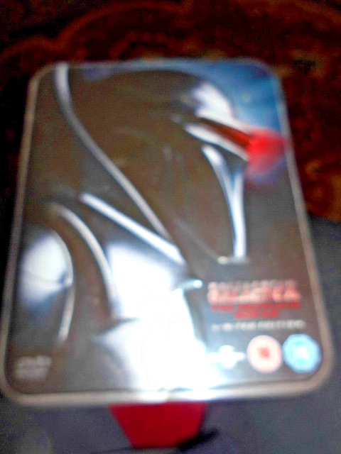 BATTLESTAR GALACTICA THE Complete Series 1-4 Limited Edition Tin DVD ...