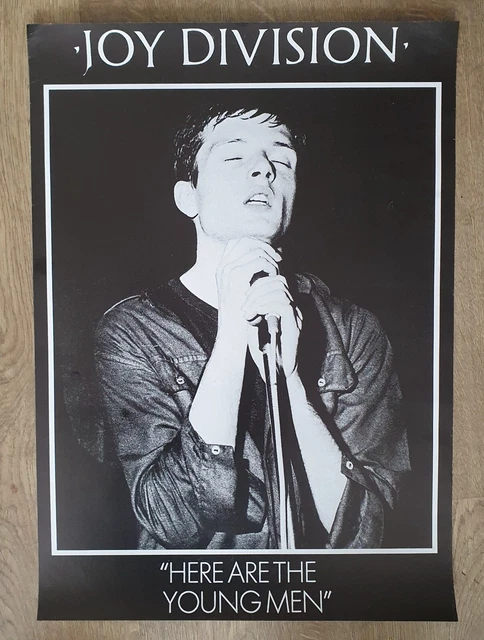 JOY DIVISION POSTER Here Are The Young Men ORIGINAL VHS promo 1982 EUR ...