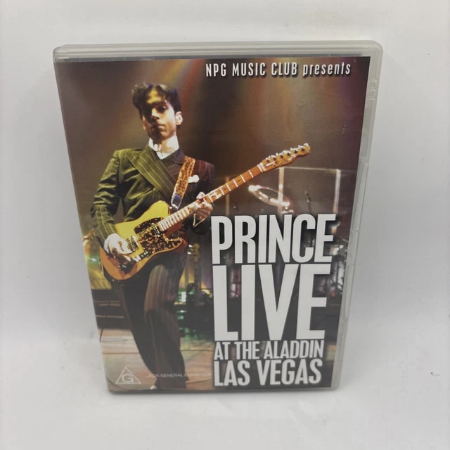 PRINCE LIVE AT the Aladdin Las Vegas (DVD Music, 2003) includes Guests ...