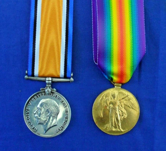 WW1 MUTT AND Jeff pair H.Varley 2nd Border Regiment FREEPOST £74.00 ...