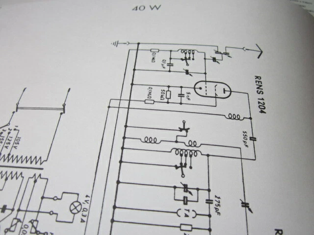 RADIOARCHIV N 94 Schaltplan Telefunken 40W 1929 EUR 6,97 - PicClick DE
