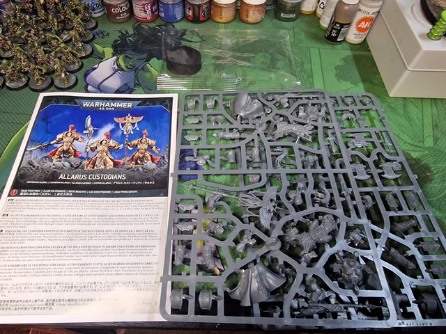 ALLARUS CUSTODIANS 40K Warhammer GW New On Sprue £12.50 - PicClick UK