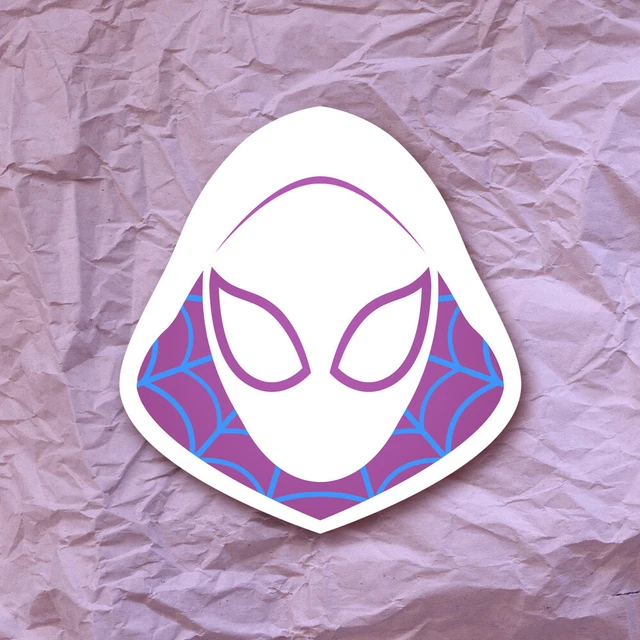 SPIDER-GWEN STICKER SPIDER-MAN Avengers Endgame Marvel Decal ...
