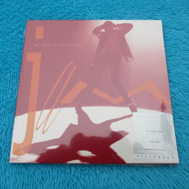 MICHAEL JACKSON DUAL Disc "JAM" Visionary CD DVD Video 82876773362 NEU ...