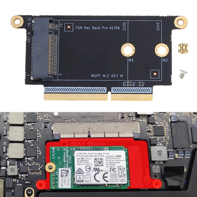 NEW A1708 SSD Adapter NVMe PCI for to SSD Adapter Card for M.2 SSD 20 ...