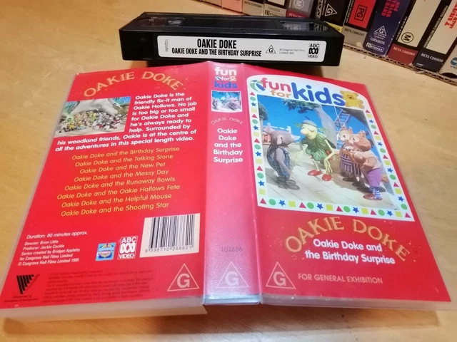 OAKIE DOKE AND THE BIRTHDAY SURPRISE (8 EPISODES) - Rare 2000 ABC Kids ...