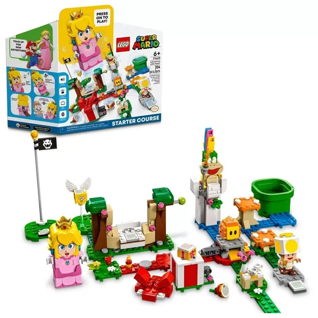 LEGO® SUPER MARIO Adventures with Princess Peach Starter Course 71403 ...