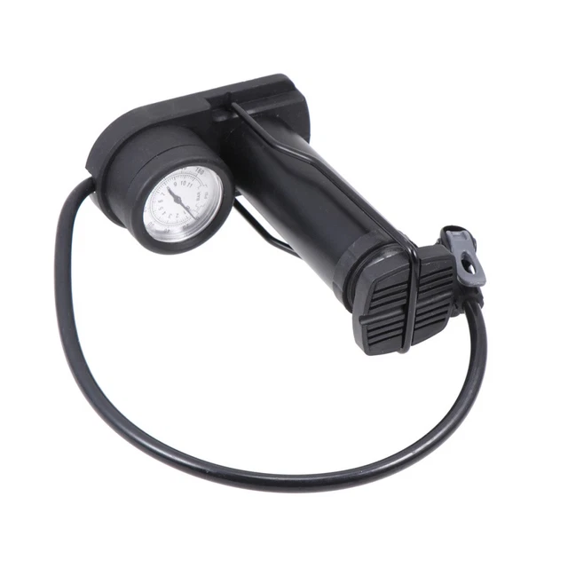 MINI PORTABLE TIRE Floor Pump High-pressure Foot Pump Bike Tire Floor £ ...