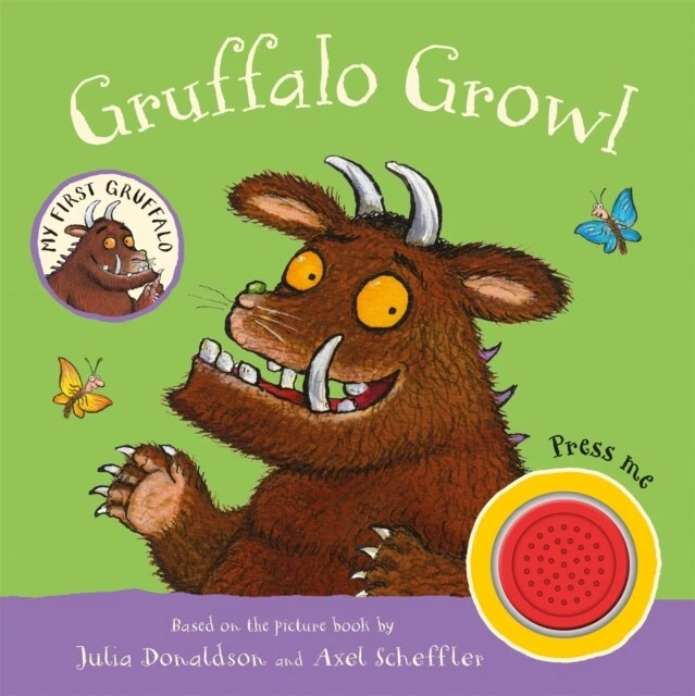 JULIA DONALDSON - My First Gruffalo Gruffalo Growl - New Board book ...