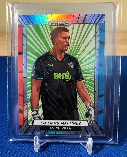 2023-24 PANINI PRIZM EPL Manga SSP Case Hit EMILIANO MARTINEZ Aston ...