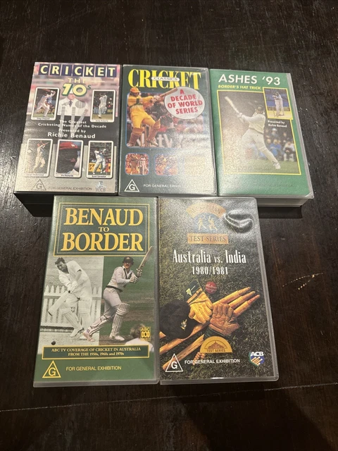CRICKET VHS BUNDLE $30.00 - PicClick AU