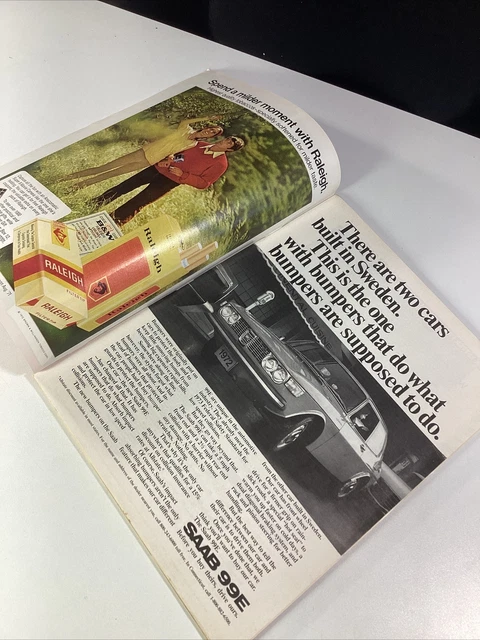 TIME MAGAZINE 1972 Rare Ads NYC Mob Mafia Gallo Hank Aaron NASA Hoffa ...