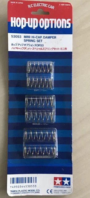 NIP VINTAGE TAMIYA Avante - 53053 Hi-Cap Dampers Mini Spring Set ...