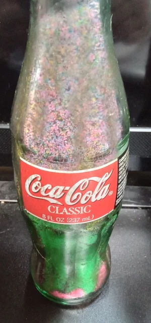 VINTAGE COCA-COLA BOTTLE. Painted Label- Colorful Sand Inside $10.00 ...