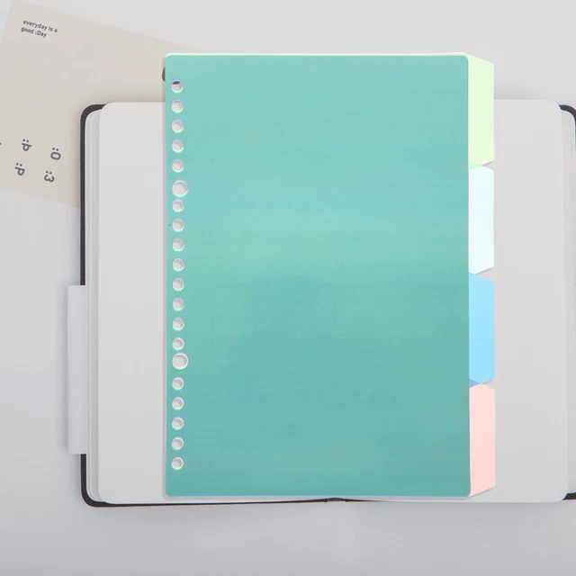 10 SETS NOTEBOOK Dividers Classification Tabs Office Dividing Line £9. ...