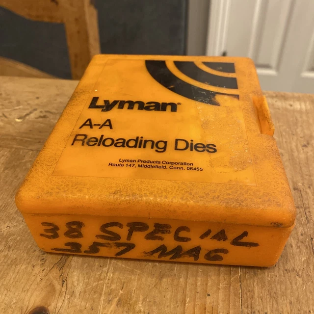 LYMAN RELOADING DIES - .38 Special/357 Magnum - 3 Die Set $14.40 - PicClick
