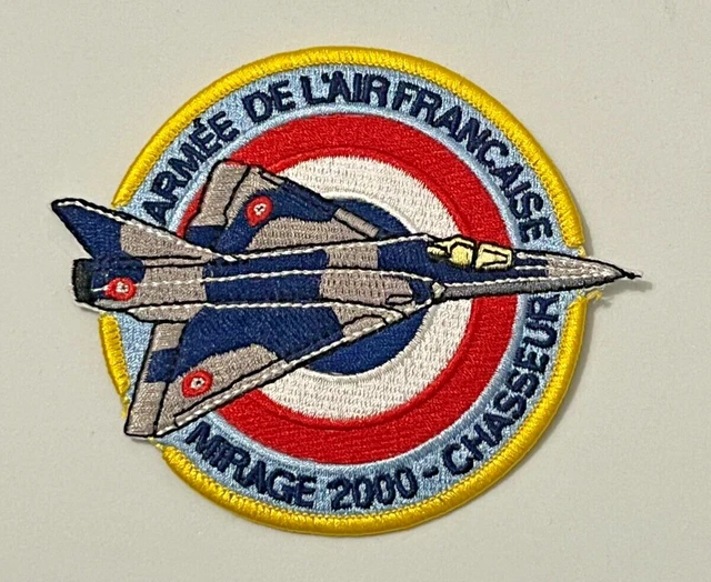 PATCH MIRAGE 2000 Armée de l'air Française Chasseur fighter Dassault ...
