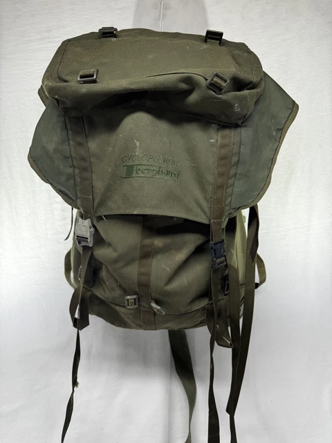 VINTAGE BERGHAUS CYCLOPS ROC Bergen Rucksack Ex British Military £40.00 ...