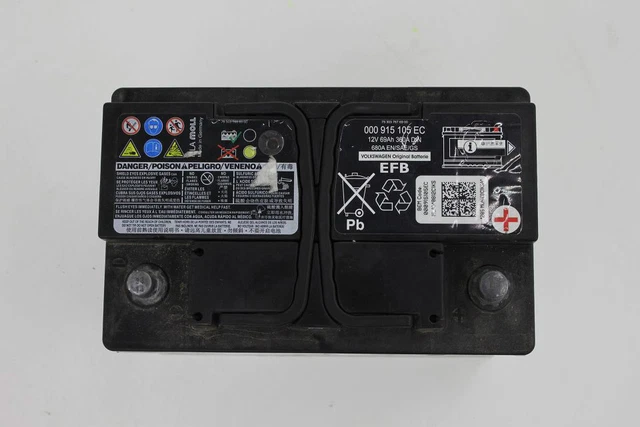 ORIGINAL AUDI VW Seat Skoda Batterie MLA Moll 12V 69AH 360A 000915105EC ...