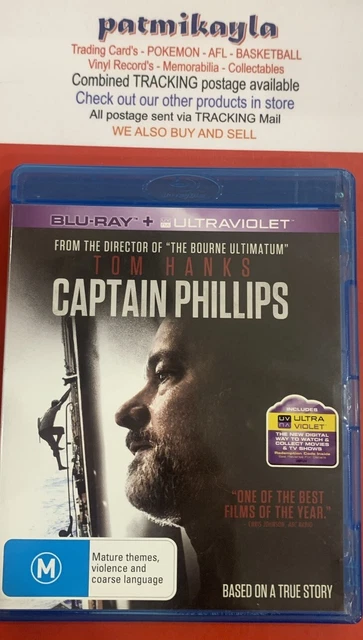CAPTAIN PHILLIPS DVD R 2 4 5 - Biographical Action Thriller Tom Hanks ...