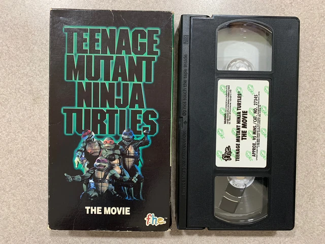 TEENAGE MUTANT NINJA Turtles - The Movie (VHS, 1990) f.h.e. EUR 8,53 ...