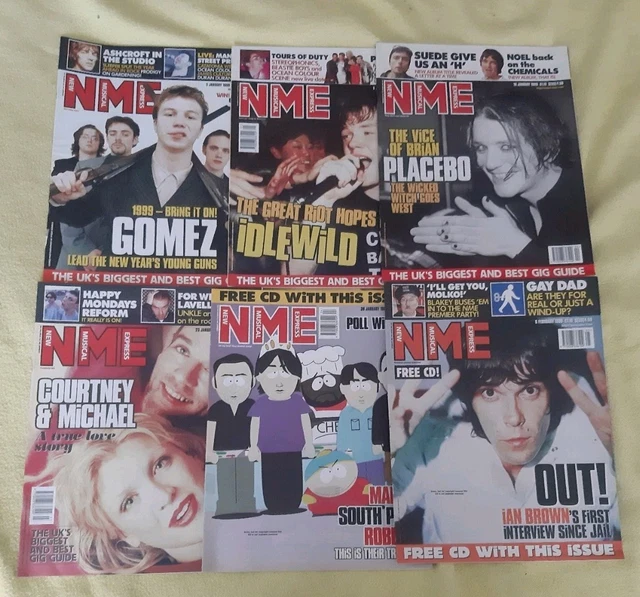 17 X NME Magazines New Musical Express 1999 2nd Jan - 24th April ...