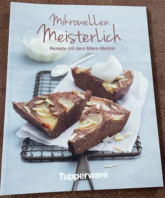TUPPERWARE REZEPTHEFT REZEPTBUCH "Mikrowellen Meisterlich" 32 Seiten ...