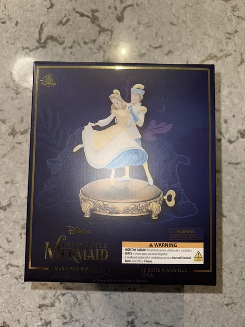 2024 DISNEY PARKS D23 The Little Mermaid Ariel’s Music Box Replica ...