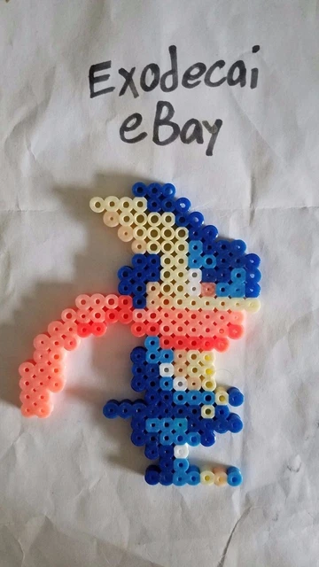 GRENINJA POKEMON BEAD Sprite Costume Mario Perler Art Mystery Mushroom ...