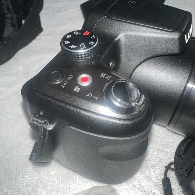 PANASONIC LUMIX DMC-LZ30 16MP 35x Superzoom Digital Camera mem card ...