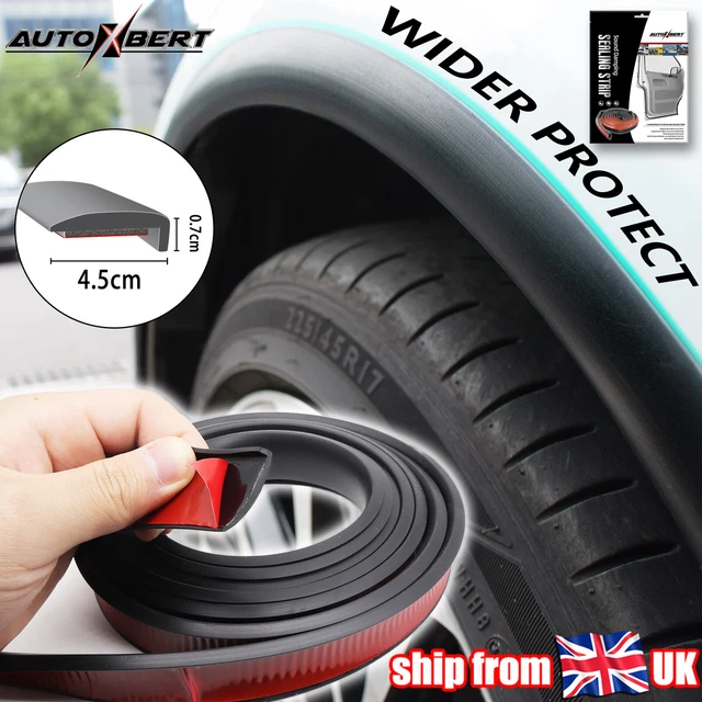 10'' EXTRA WIDE Arches Fender Flares Wheel Eyebrow Strip Arch Lip ...