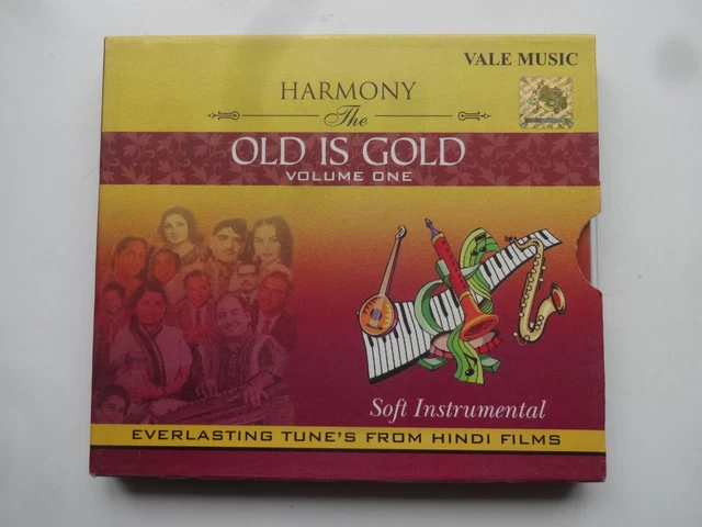 THE OLD IS GOLD Vol 1 ~ Bollywood soundtrack instrumental Hindi CD ...