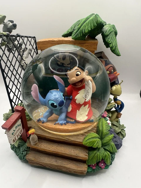 DISNEY LILO & Stitch Adoption Day Snowglobe Rare £164.35 - PicClick UK