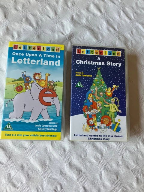 CHILDREN'S VHS LETTERLAND. A Christmas Story & Once Upon a Time in ...