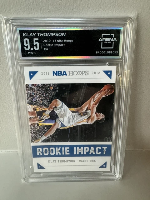 ️2012 NBA HOOPS Klay Thompson Rookie Impact Insert, classé 9,5 comme ...
