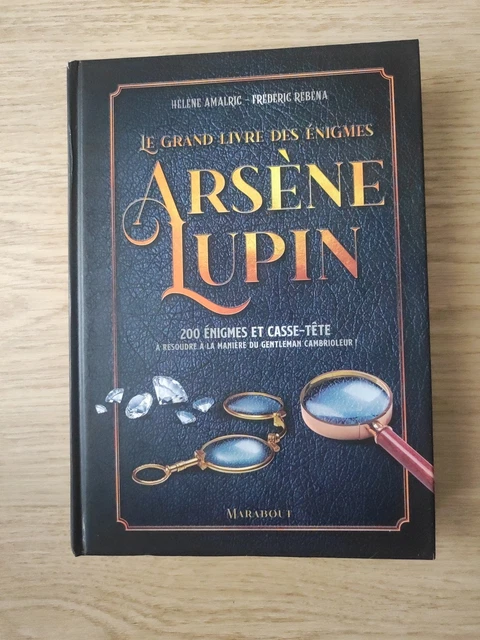 LE GRAND LIVRE des énigmes Arsène Lupin, Amalric, Hélène EUR 7,00 ...