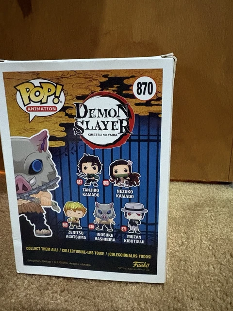 FUNKO POP ANIMATION Demon Slayer 870 Inosuke Hashibira £14.01 - PicClick UK